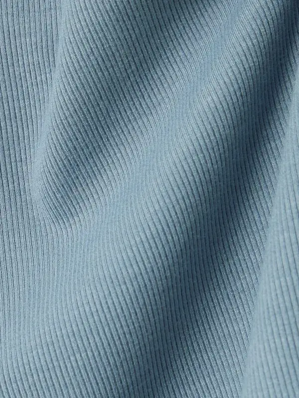 Eterne Chloe Ribbed Stretch-jersey T-shirt