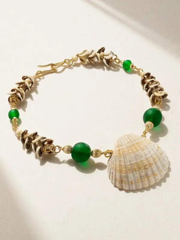 Tohum Design Samsara Shell Necklace - Multi
