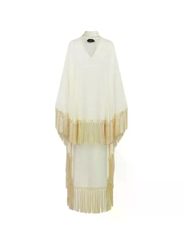 TALLER MARMO Cecil Kaftan Dress - Neutrals