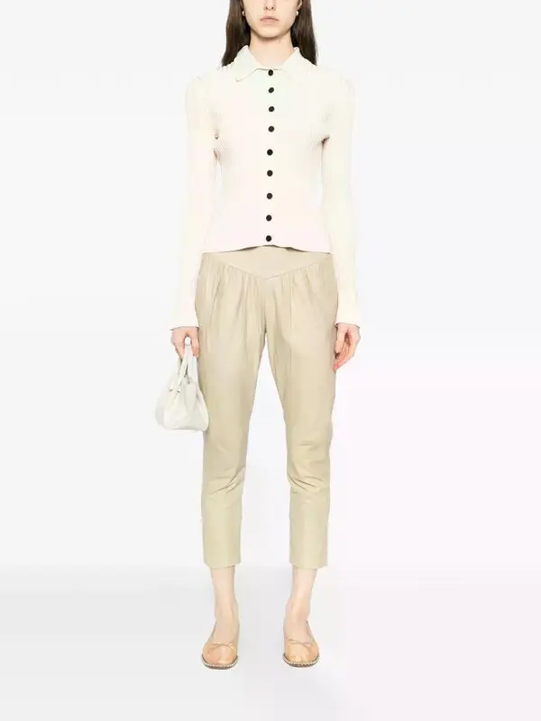 Chloé Leather Trousers
