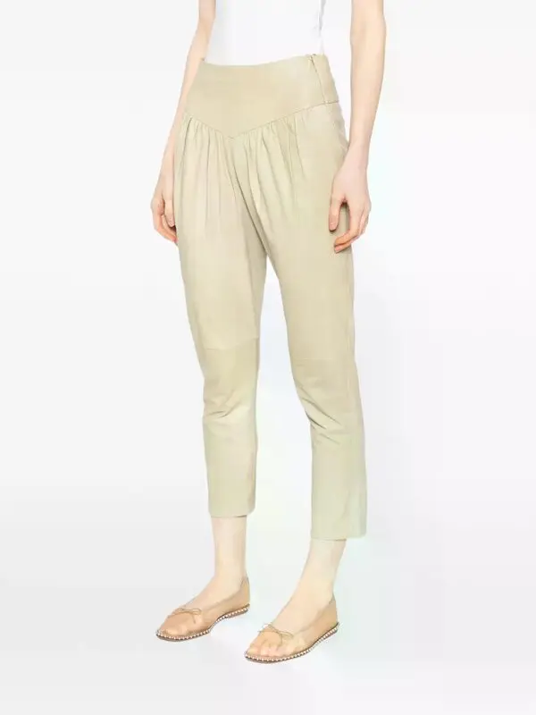 Chloé Leather Trousers
