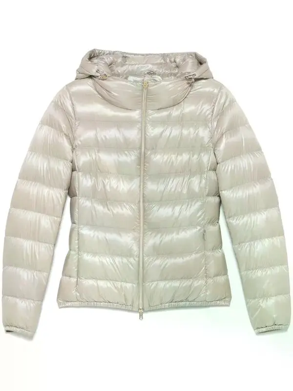 Herno Padded Hooded Jacket - Neutrals