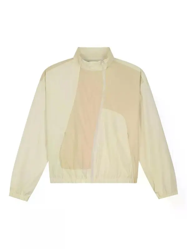 ARTE ANTWERP Panelled Zip-fastening Jacket - Neutrals