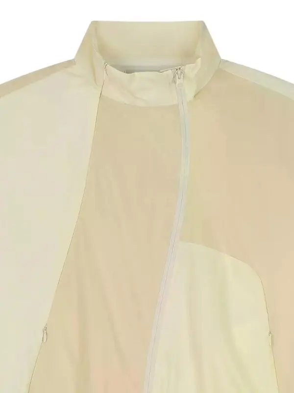 ARTE ANTWERP Panelled Zip-fastening Jacket - Neutrals