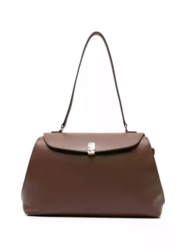 Loulou De Saison Flap-closure Shoulder Bag - Brown