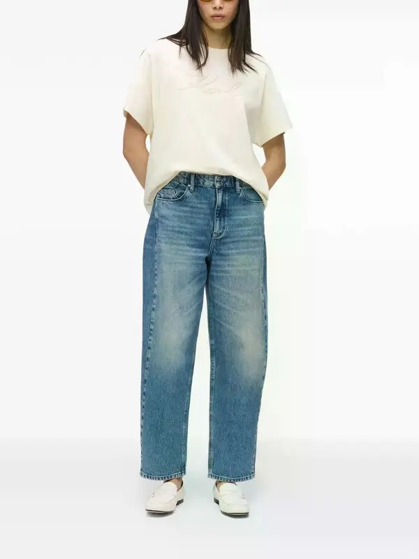Karl Lagerfeld Belt-loop Pocket Jeans