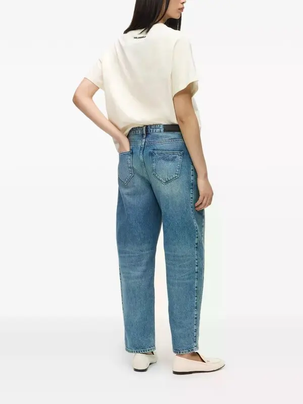 Karl Lagerfeld Belt-loop Pocket Jeans