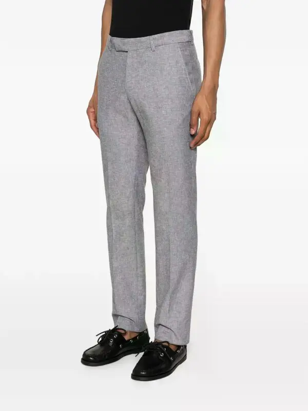 Karl Lagerfeld Straight Leg Trousers - Grey