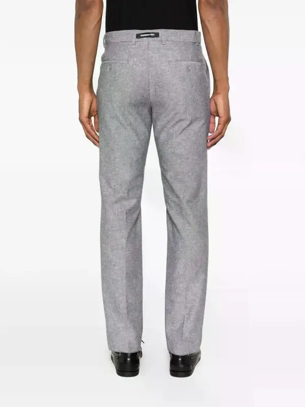 Karl Lagerfeld Straight Leg Trousers - Grey