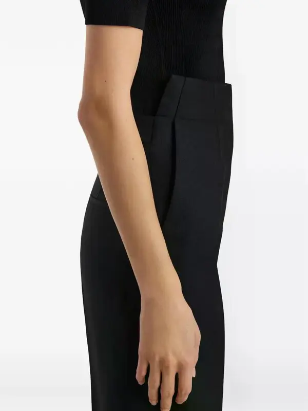 Khaite Raelle Capri Shorts - Black