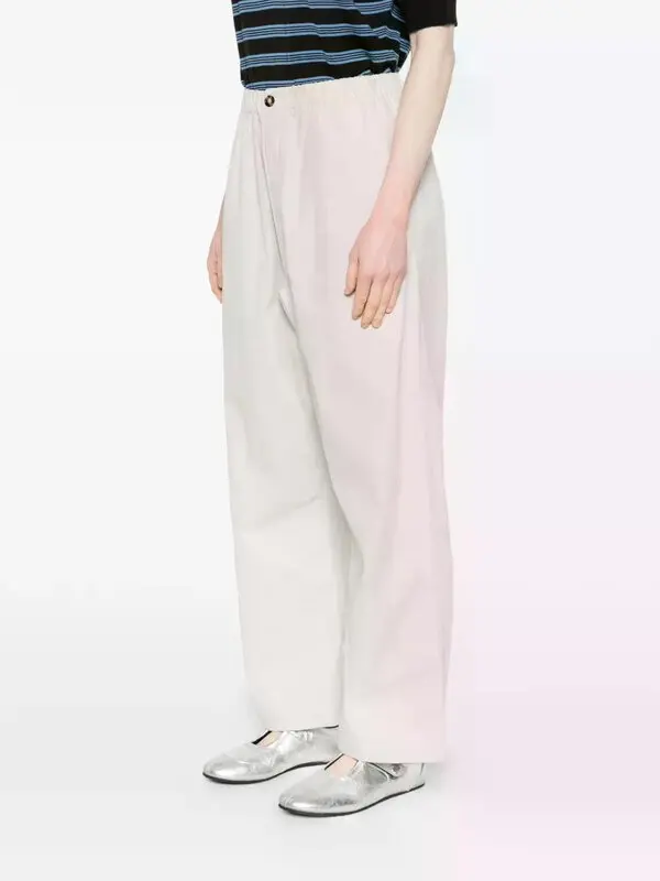 Sofie D'hoore Elasticated-waistband Trousers - Grey