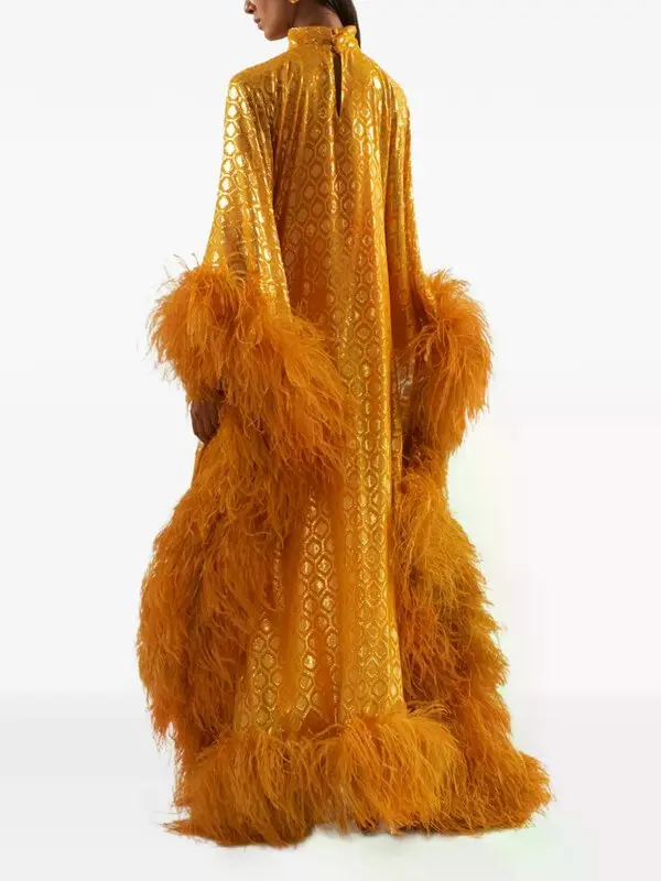 TALLER MARMO Casta Diva Opulence Dress - Gold
