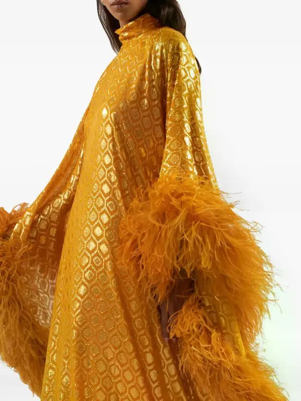 Taller Marmo Casta Diva Opulence Dress - Gold