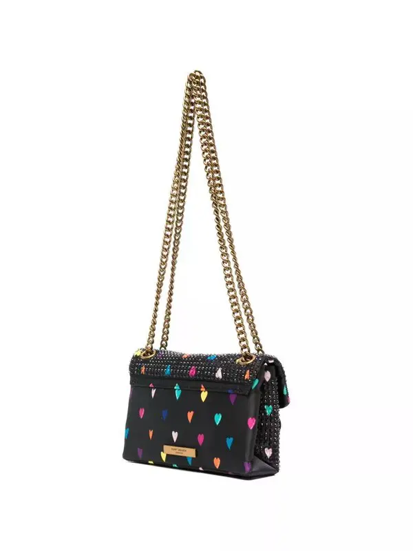Kurt Geiger Mini Kensington Heart Embellished Shoulder Bag