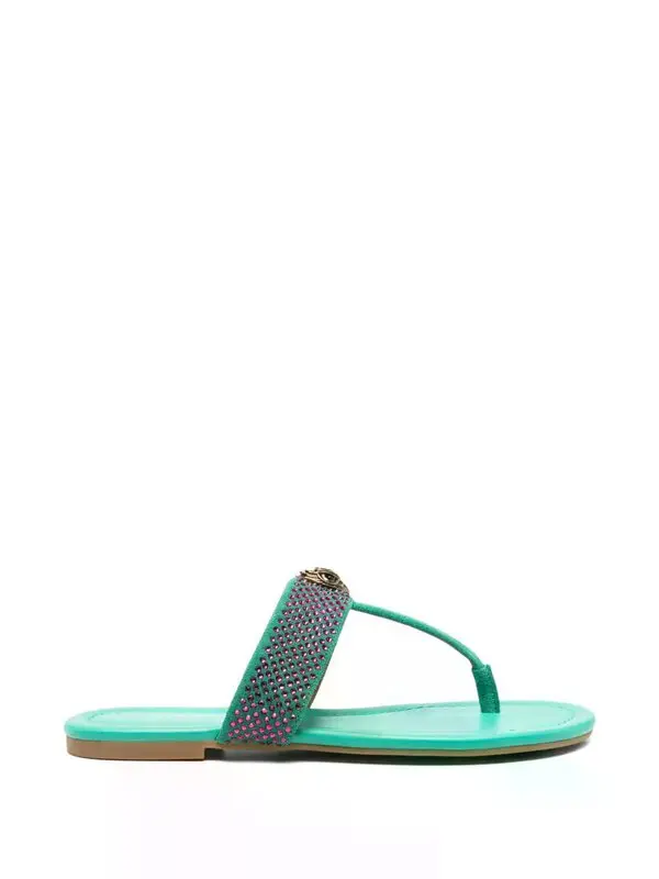 Kurt Geiger T-bar Sandals - Green
