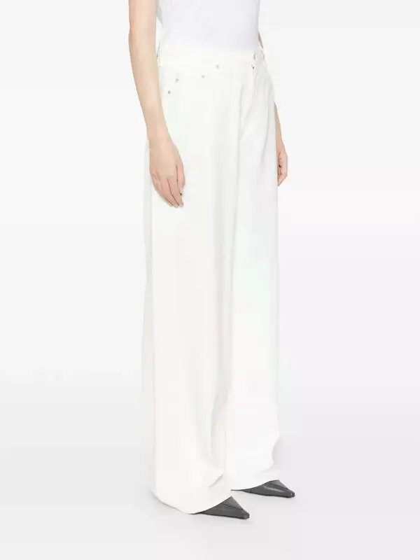 Ag Helsinki Logo-patch Wide Leg Jeans