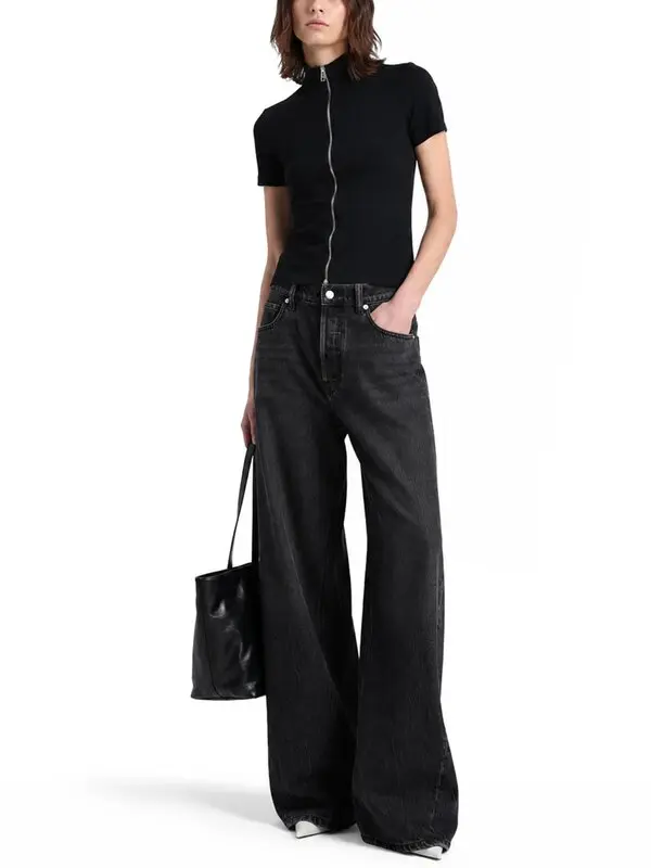 Alexander Wang Rashguard Top - Black