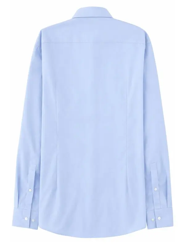Hugo Cotton Shirt - Azure