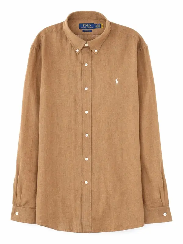 Polo Ralph Lauren Shirt With Logo - Brown