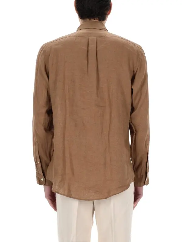 Polo Ralph Lauren Shirt With Logo - Brown