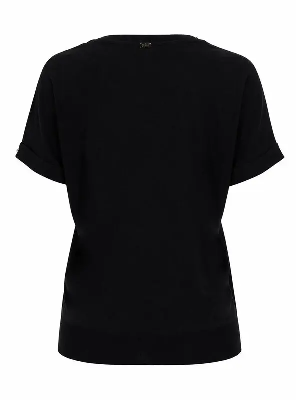 Herno Cotton-blend T-shirt - Black