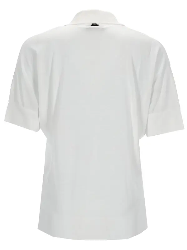 Herno Cotton-blend Polo Shirt - White