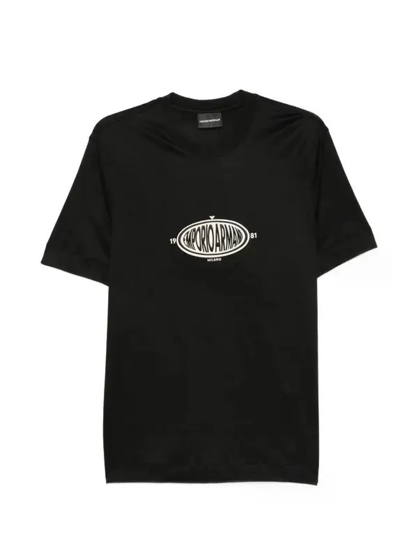 Emporio Armani Logo-patch T-shirt
