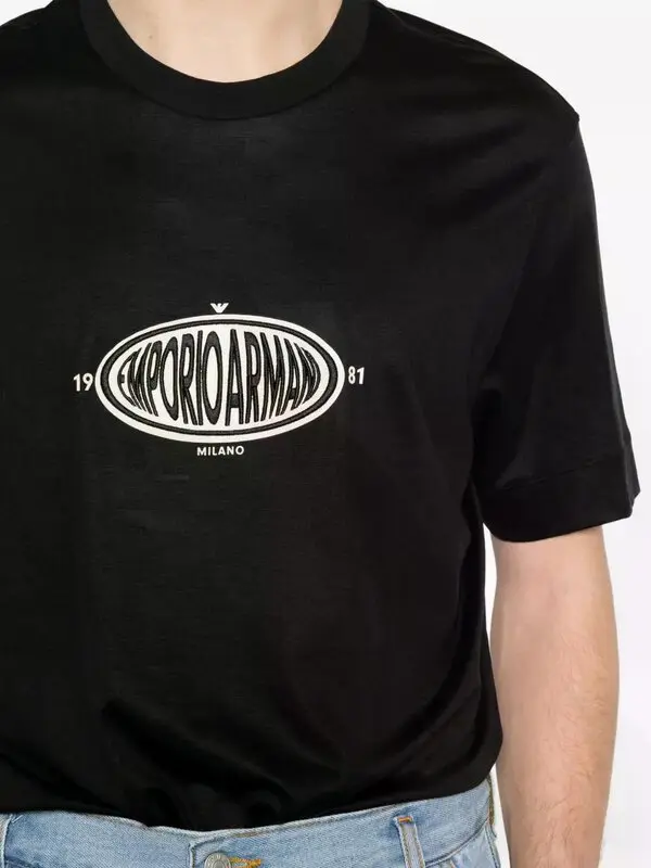 Emporio Armani Logo-patch T-shirt