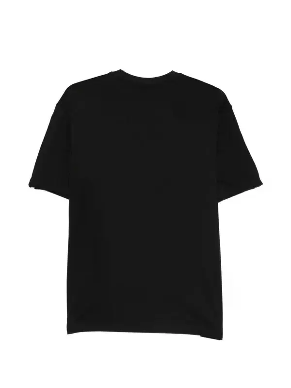 EA7 Logo-detail T-shirt - Black