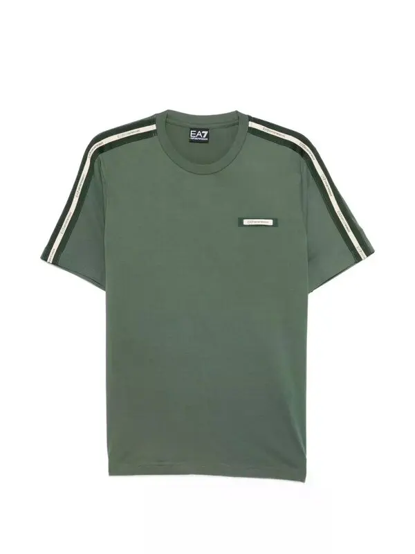EA7 Short-sleeve Striped T-shirt - Green