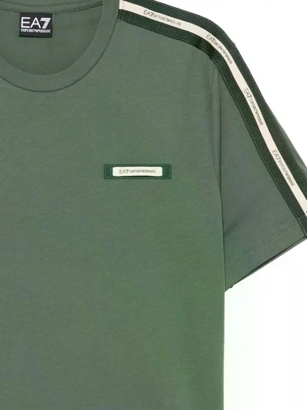 EA7 Short-sleeve Striped T-shirt - Green