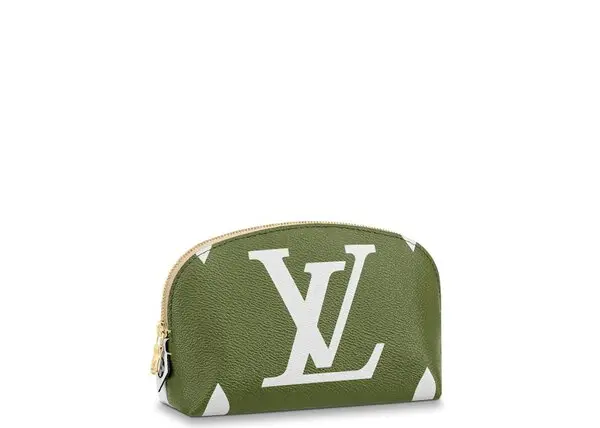 LOUIS VUITTON Cosmetic Pouch Monogram Giant - Khaki Green/beige