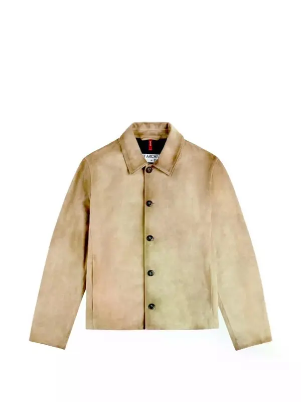 FAY Buttoned Calfskin Jacket