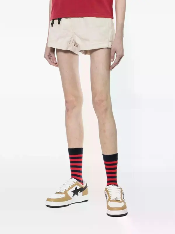 AAPE BY *A BATHING APE Belted Cuffed Shorts