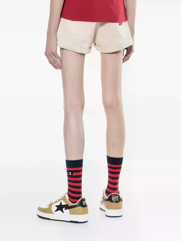 AAPE BY *A BATHING APE Belted Cuffed Shorts