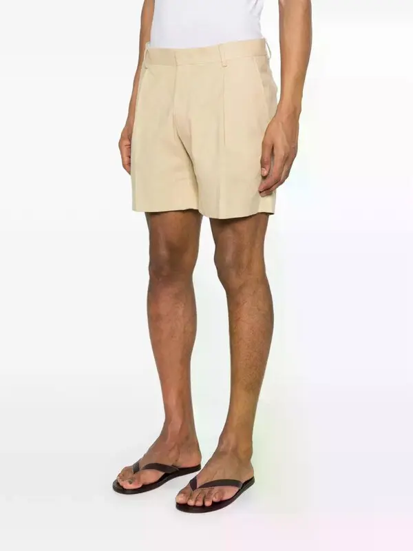 Karl Lagerfeld Pleated Shorts - Neutrals