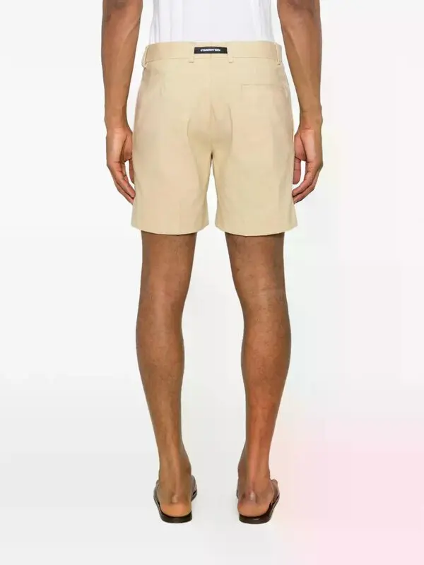 Karl Lagerfeld Pleated Shorts - Neutrals