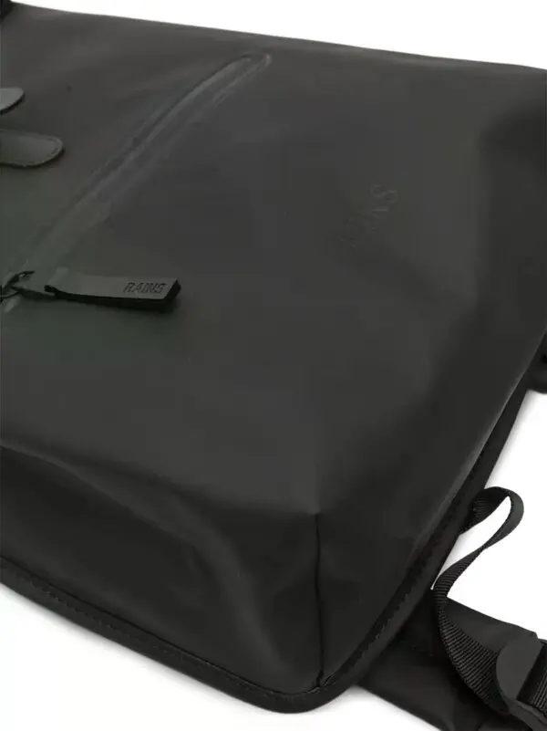 Rains Rolltop Backpack - Black