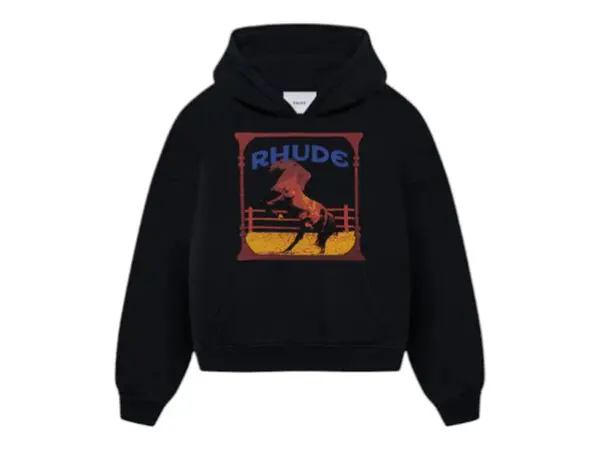 Rhude Cadre Hoodie - Black