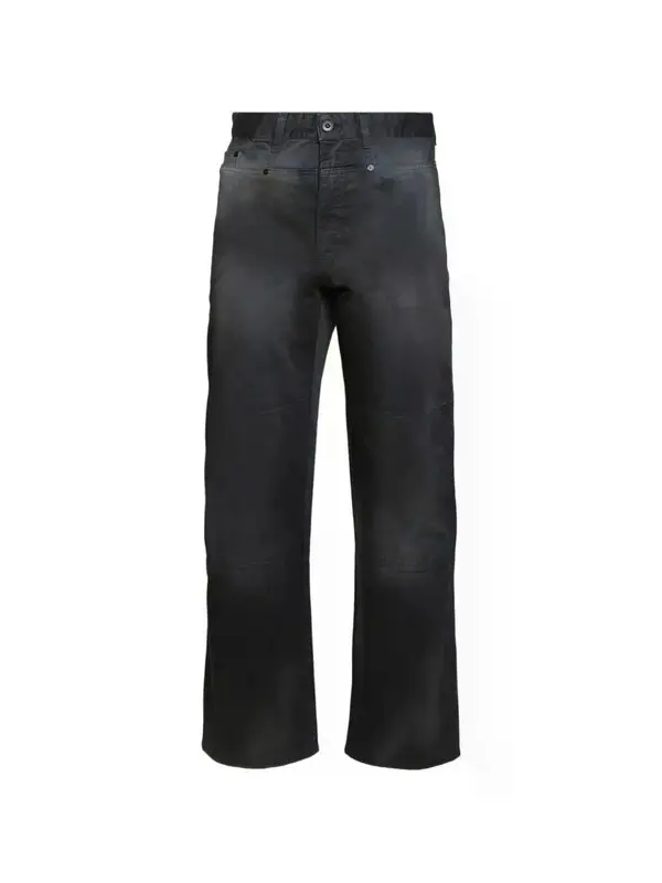 032C Washed Panelled Pants