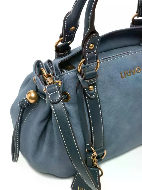 Liu Jo Logo Charm Tote Bag - Blue