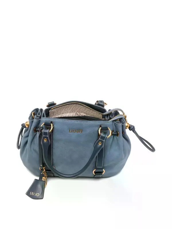 Liu Jo Logo Charm Tote Bag - Blue