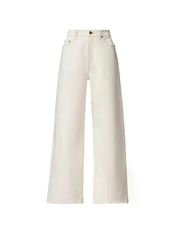 Fabiana Filippi Belt-loop Wide Leg Jeans