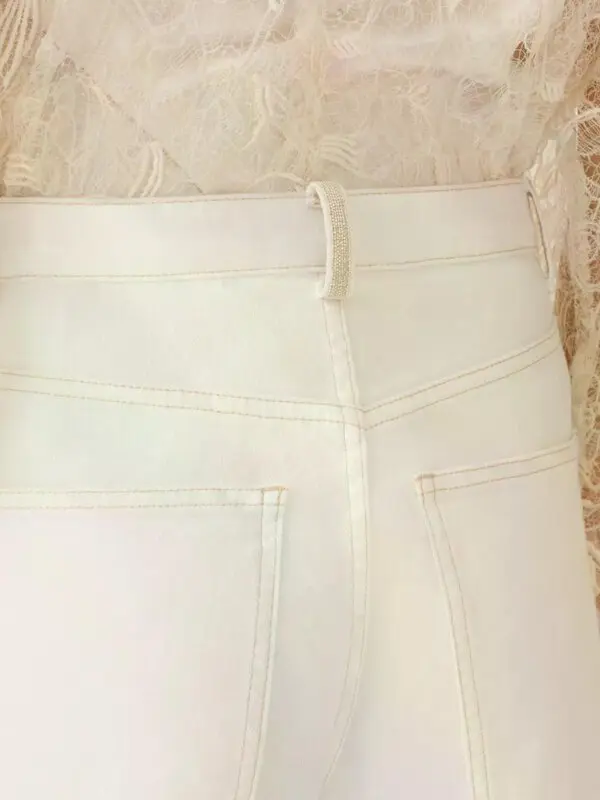 Fabiana Filippi Belt-loop Wide Leg Jeans