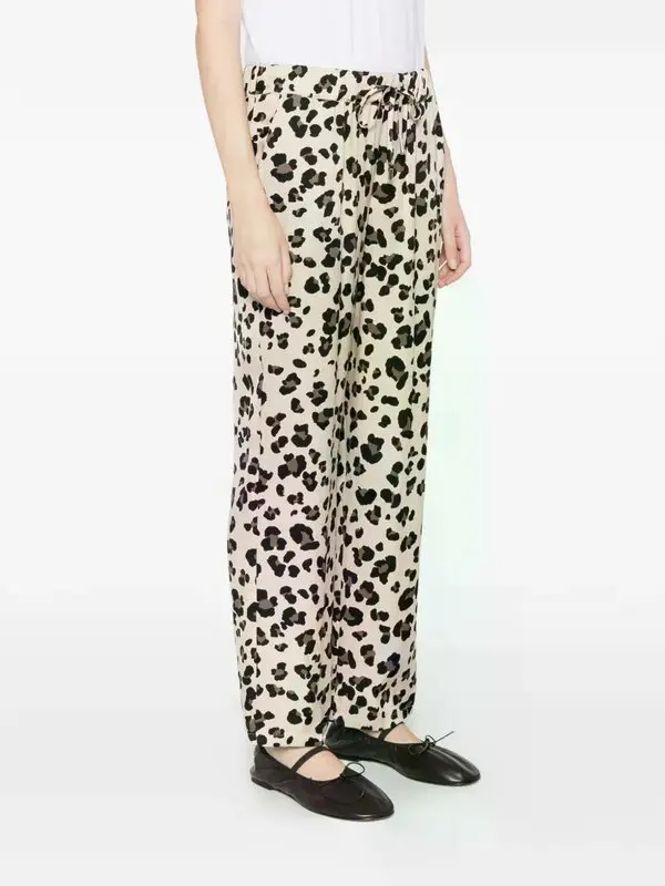 Marella Leopard-print Trousers