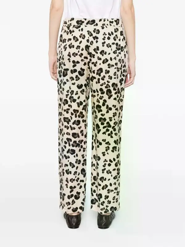 Marella Leopard-print Trousers