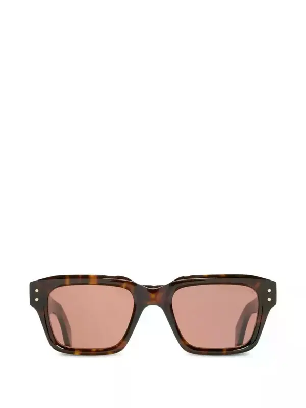 CUTLER & GROSS Havana Square-frame Sunglasses - Brown