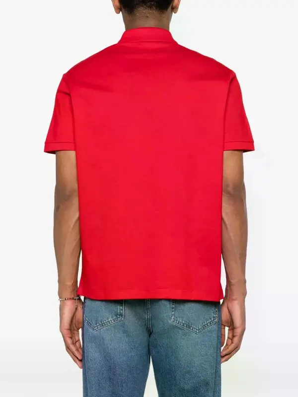 Paul & Shark Embroidered Polo Shirt - Red