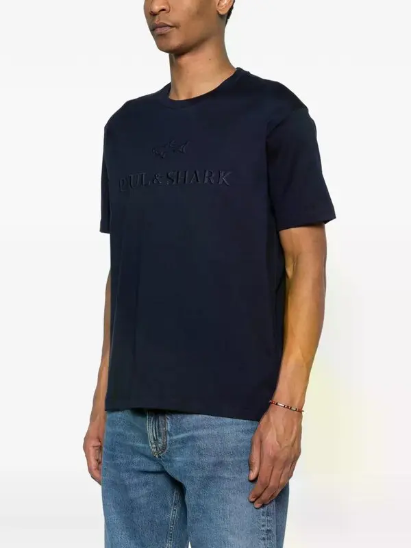 Paul & Shark Logo-detail T-shirt