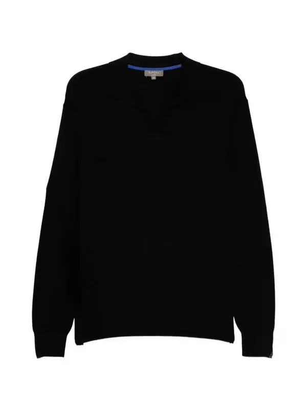 N.peal Padstow Polo Top - Black